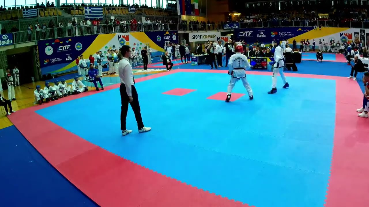 EITF European ITF taekwon-do Championships (Sunday) - Court 5 - YouTube
