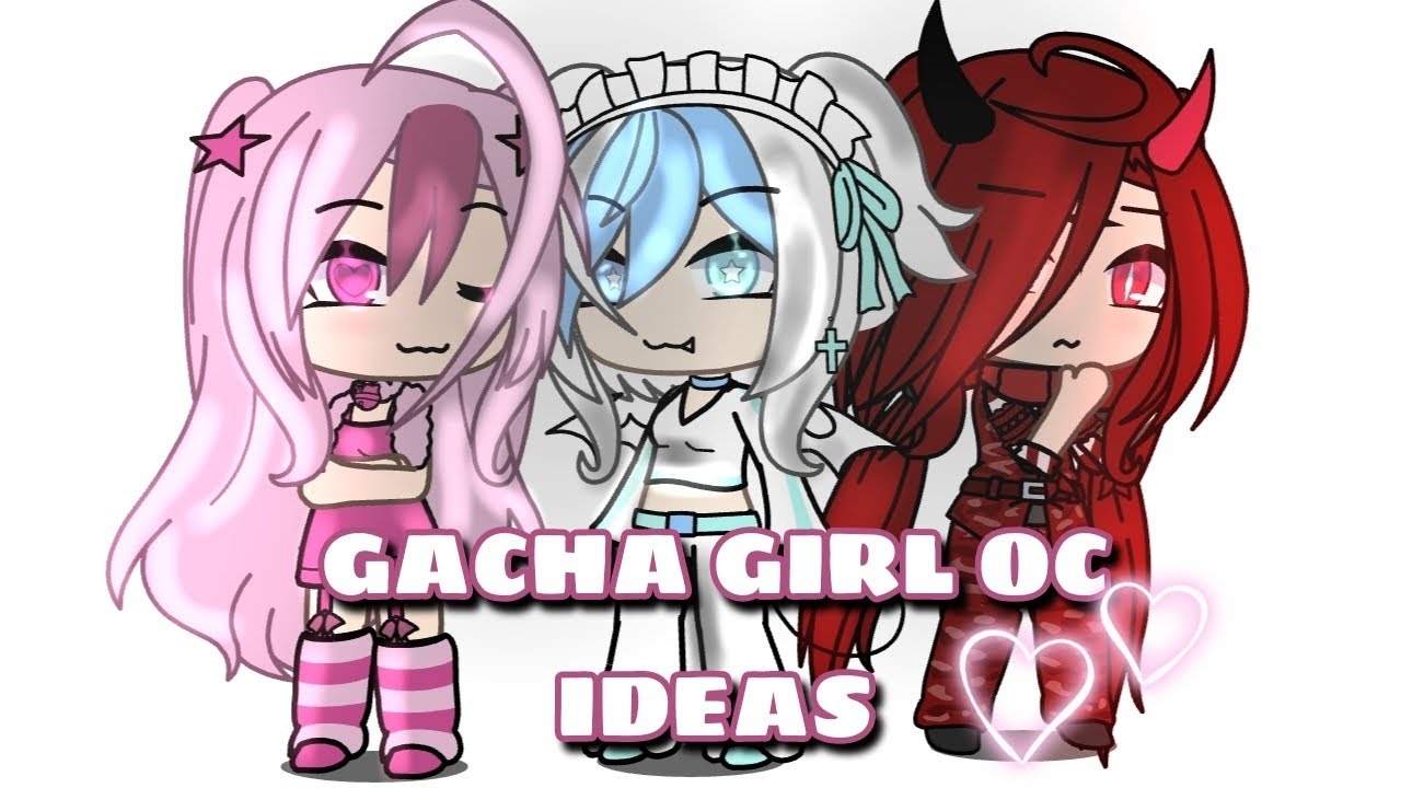 Gacha life- free girl OC's - no credit needed #gacha #oc #softie #music ...