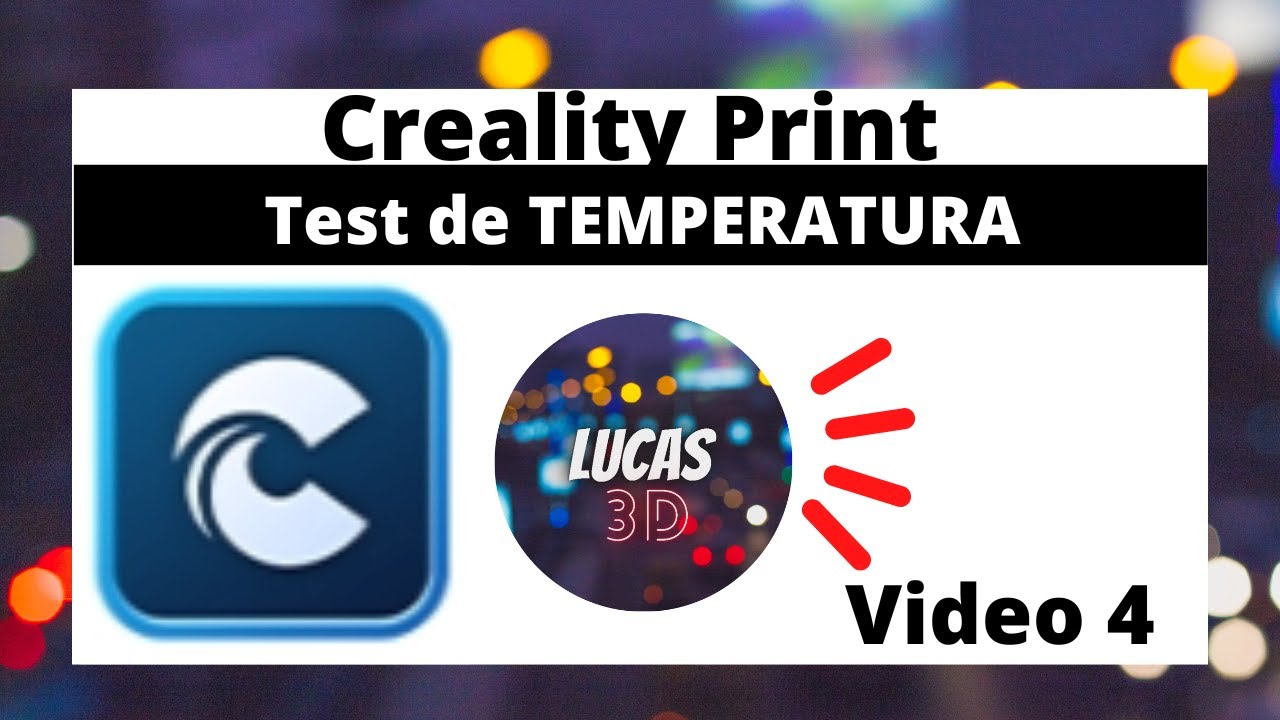 ⚡Creality Print - TEST de TEMPERATURA⚡️ #impresión3d #crealityprint ...