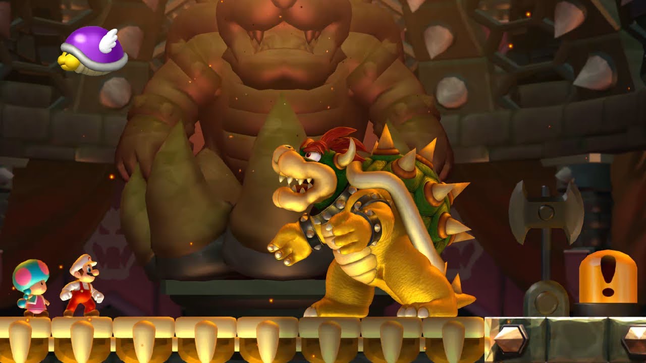New Super Mario Bros. U Deluxe Bowsette Edition - Walkthrough - #12 ...