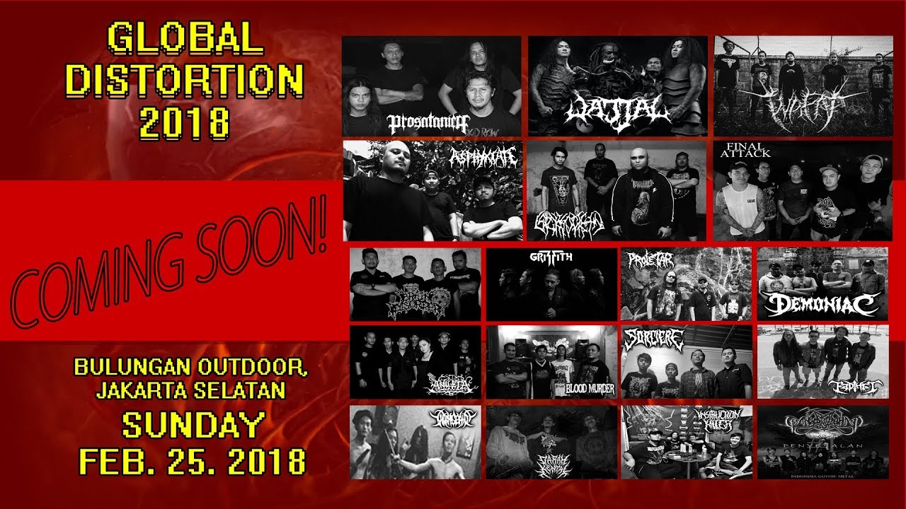 Coming Soon! Global Distortion 2018 - YouTube Music