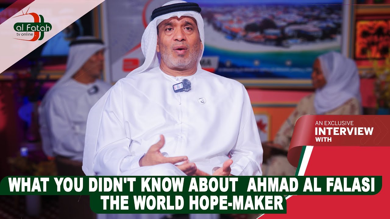 WHAT YOU DIDN'T KNOW ABOUT AHMAD AL FALASI THE WORLD HOPE-MAKER - YouTube
