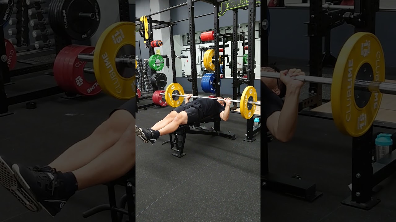 Larsen Bench Press - YouTube