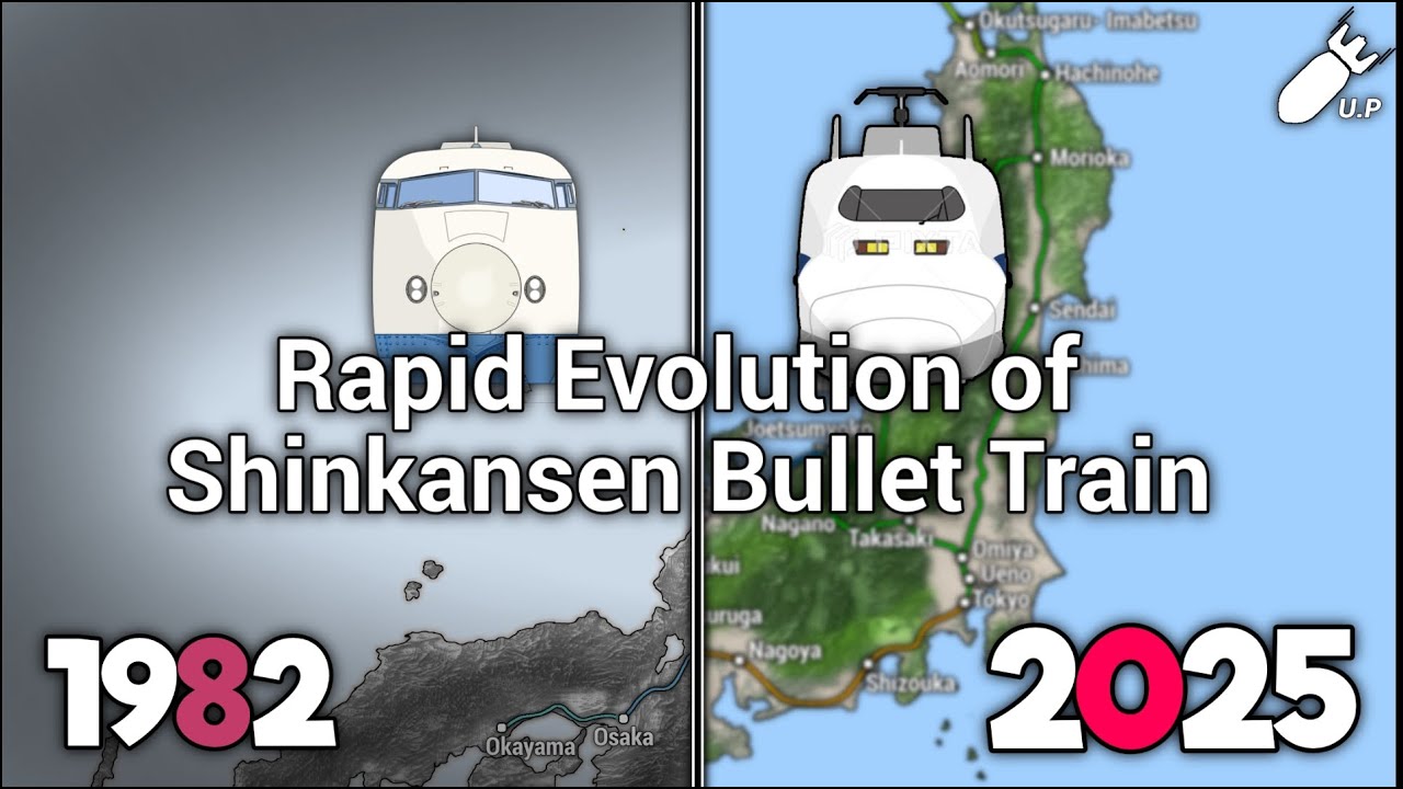 Evolution of Shinkansen Bullet Train | (In less than 3 Minutes) - YouTube