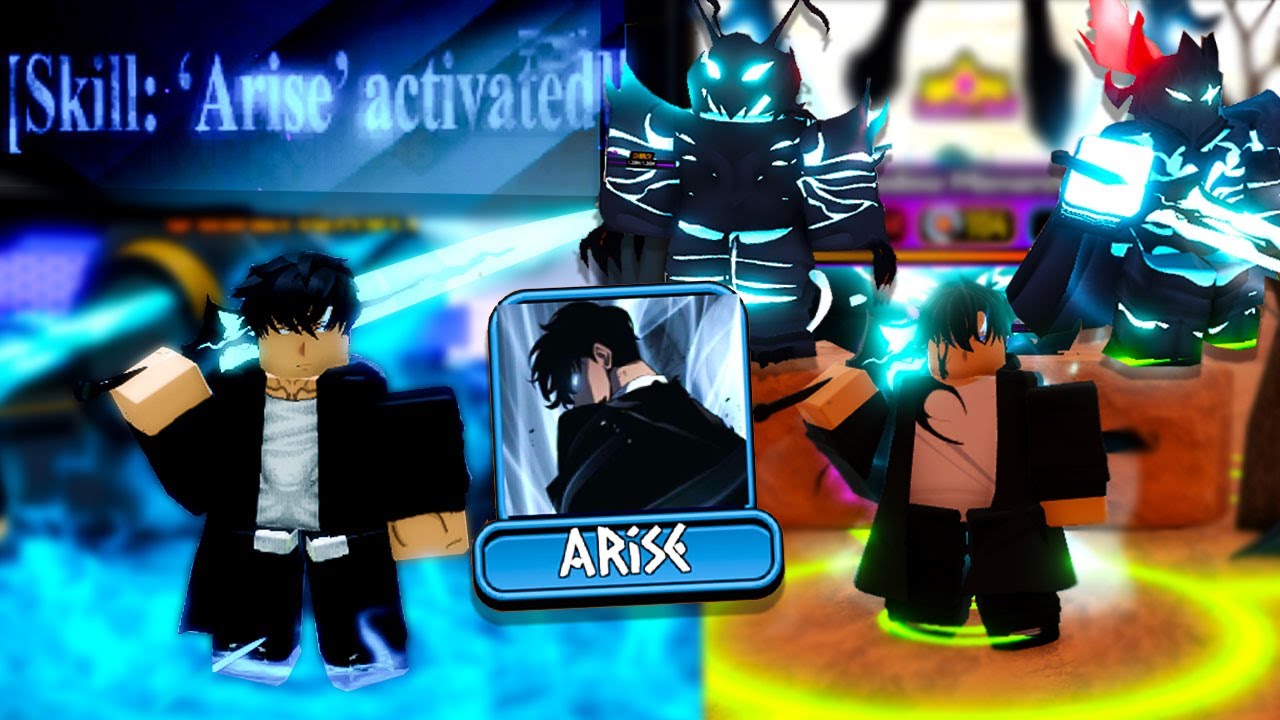 Getting SUNG JIN WOO From SOLO LEVELLING In Roblox Anime Game, AWTD ...