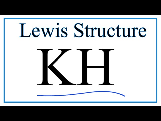 Potassium Fluoride Lewis Structure