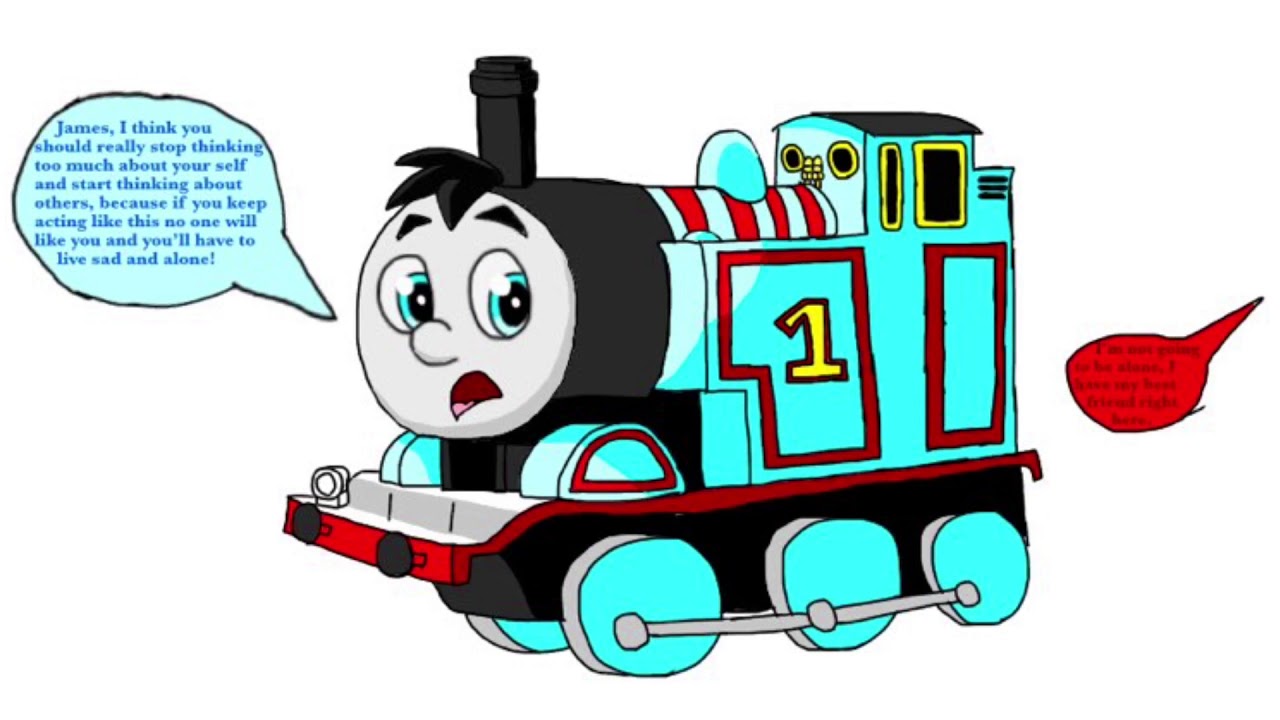 Thomas and Friends comic dub: James’s Ego. - YouTube