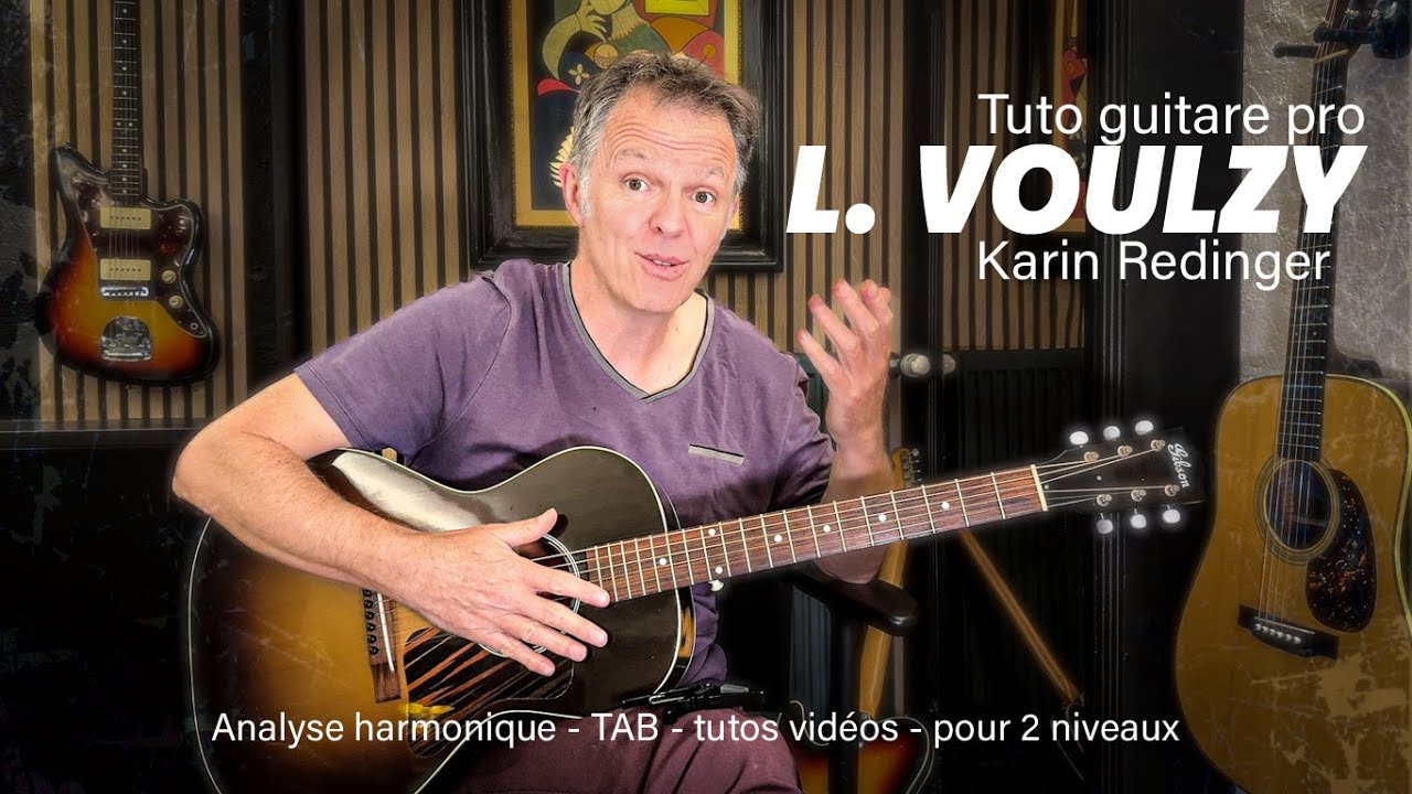 Karin Redinger - tuto pro - analyse harmonique - Laurent Voulzy Acordes ...