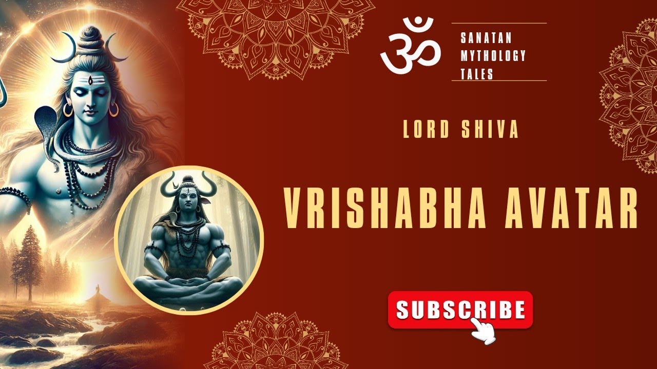 भगवान शिव के वृषभ अवतार की रहस्यमयी कथा | Shiva Vrishabha Avatar Story ...