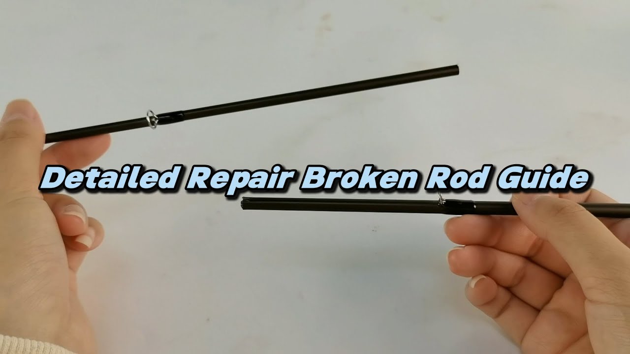 Aventik Fishing Rod Repair Kit | Detailed broken fishing rod repair ...