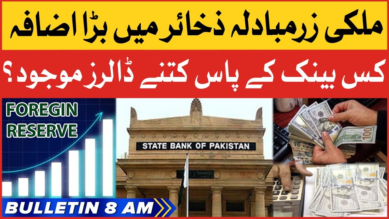 Foreign Reserves Increased | BOL News Bulletin At 8 AM | State Bank ...