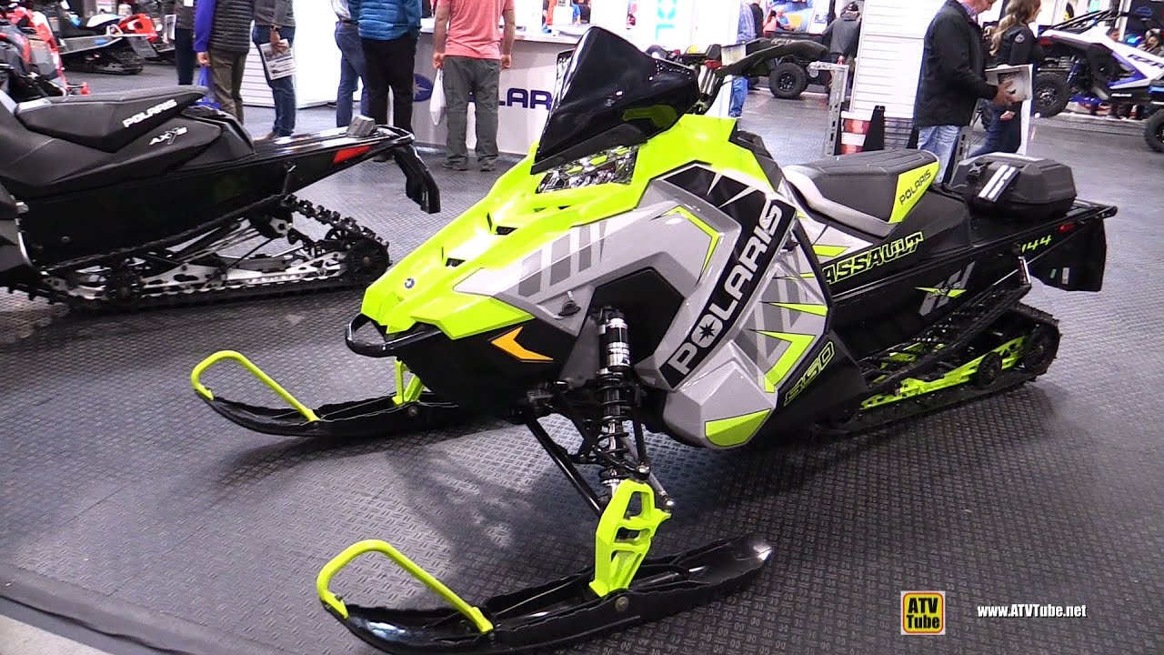 Polaris Switchback Assault 850 - 2020 Sled Walkaround Tour - YouTube