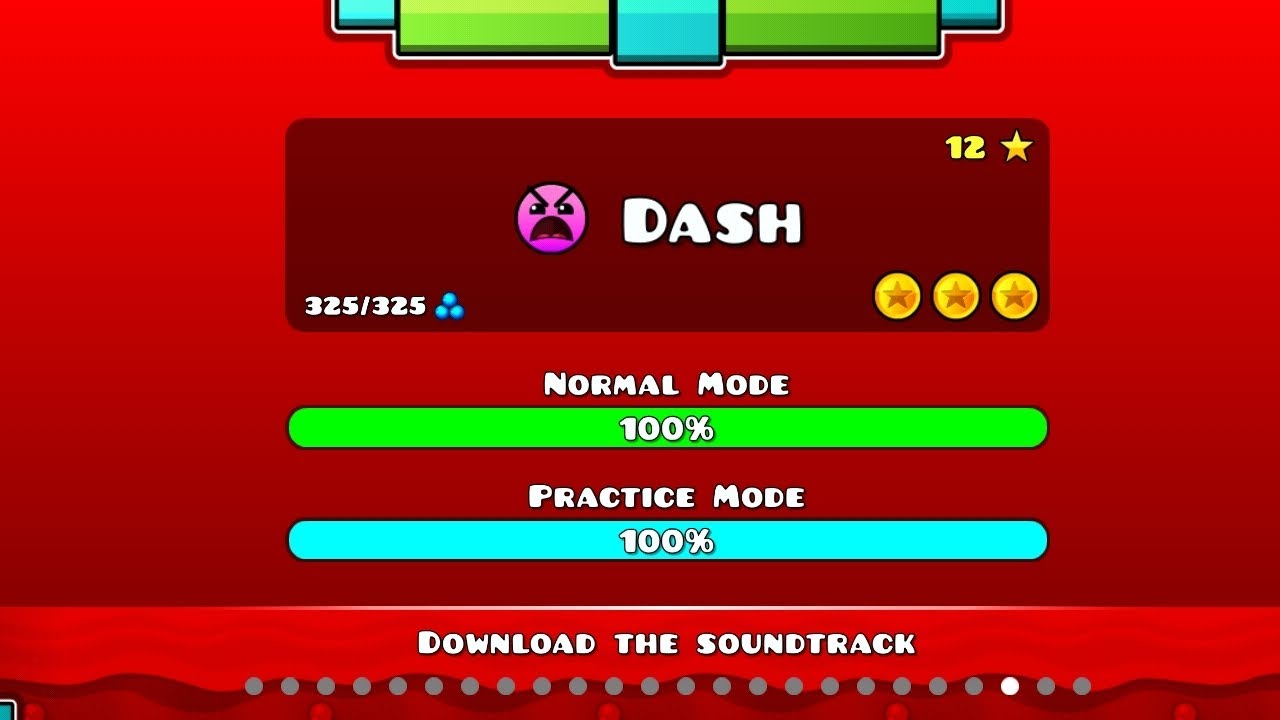 Dash completed | Geometry Dash - YouTube