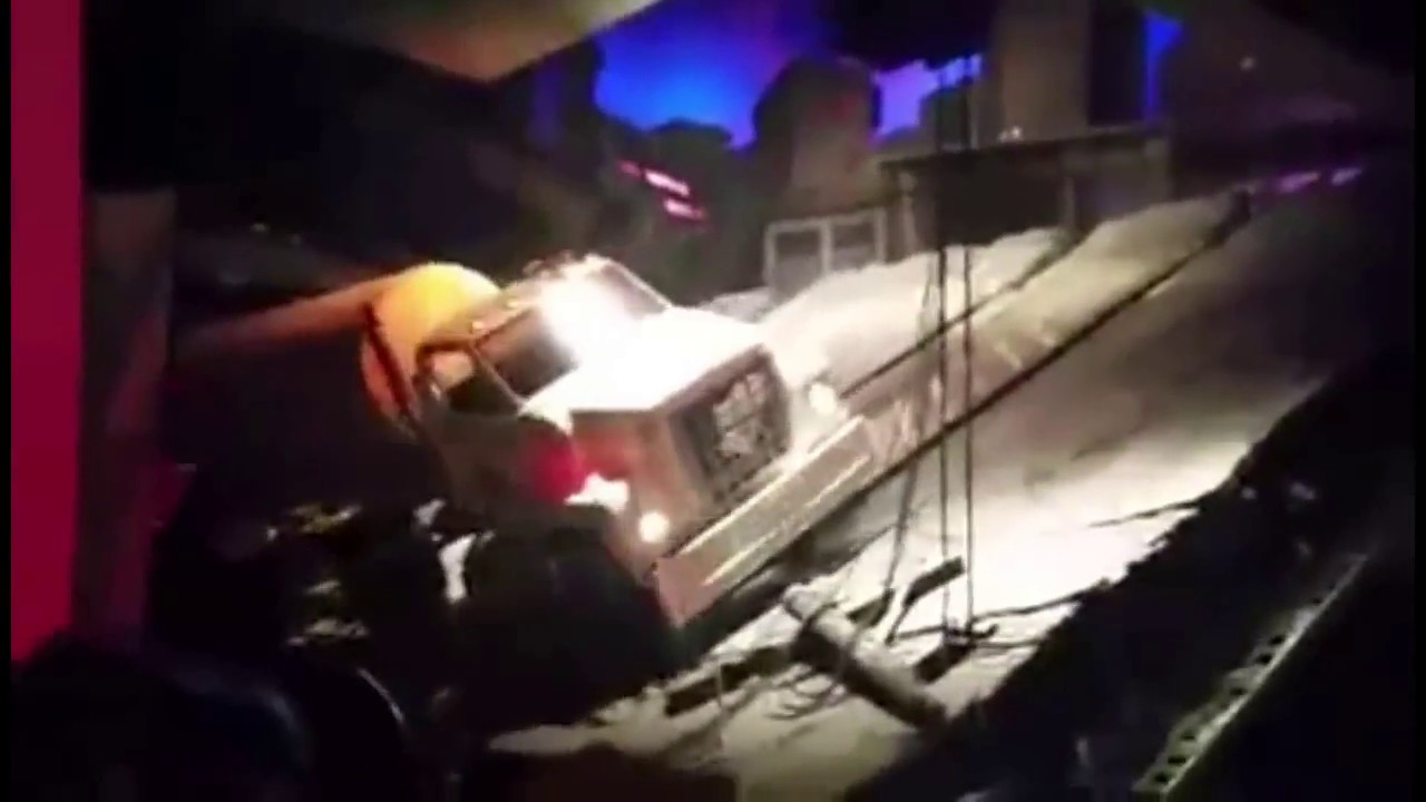 Disaster Full Ride Through 2015 Universal Orlando - YouTube