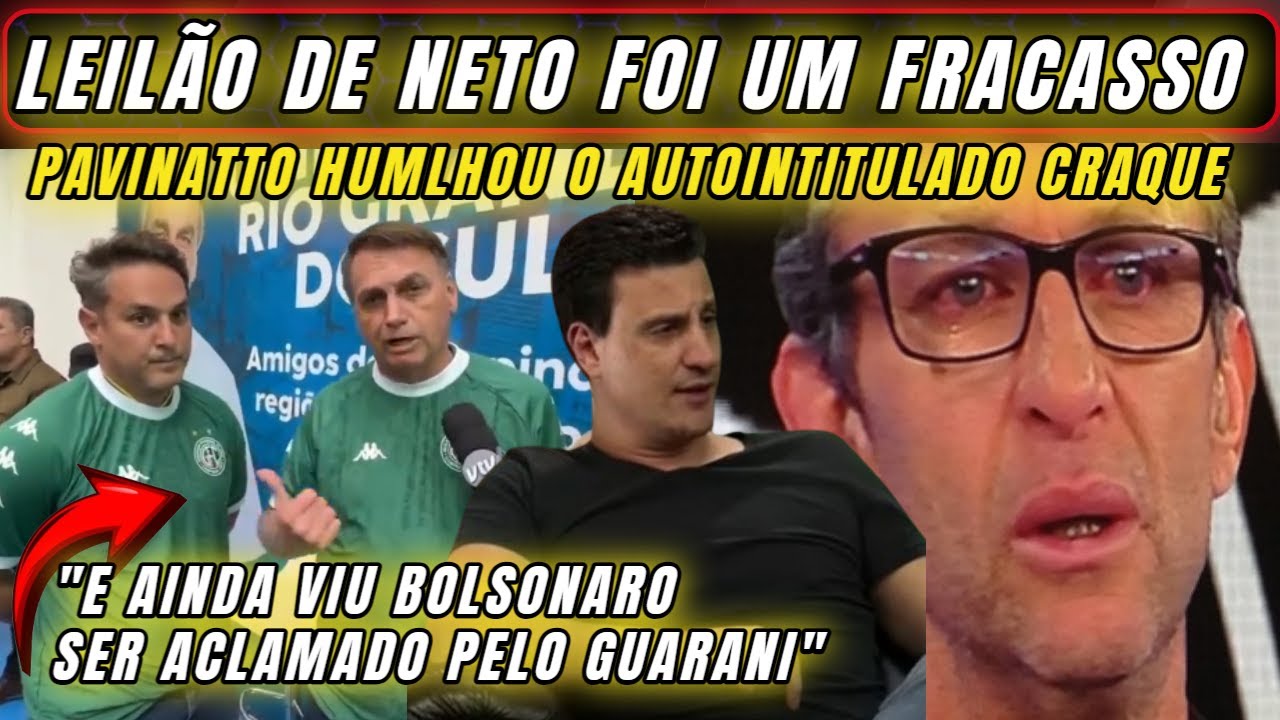 URGENTE FUGA DE ANUNCIANTES NA BAND? NETO ACABOU COM EMISSORA LEILÃO DE ...