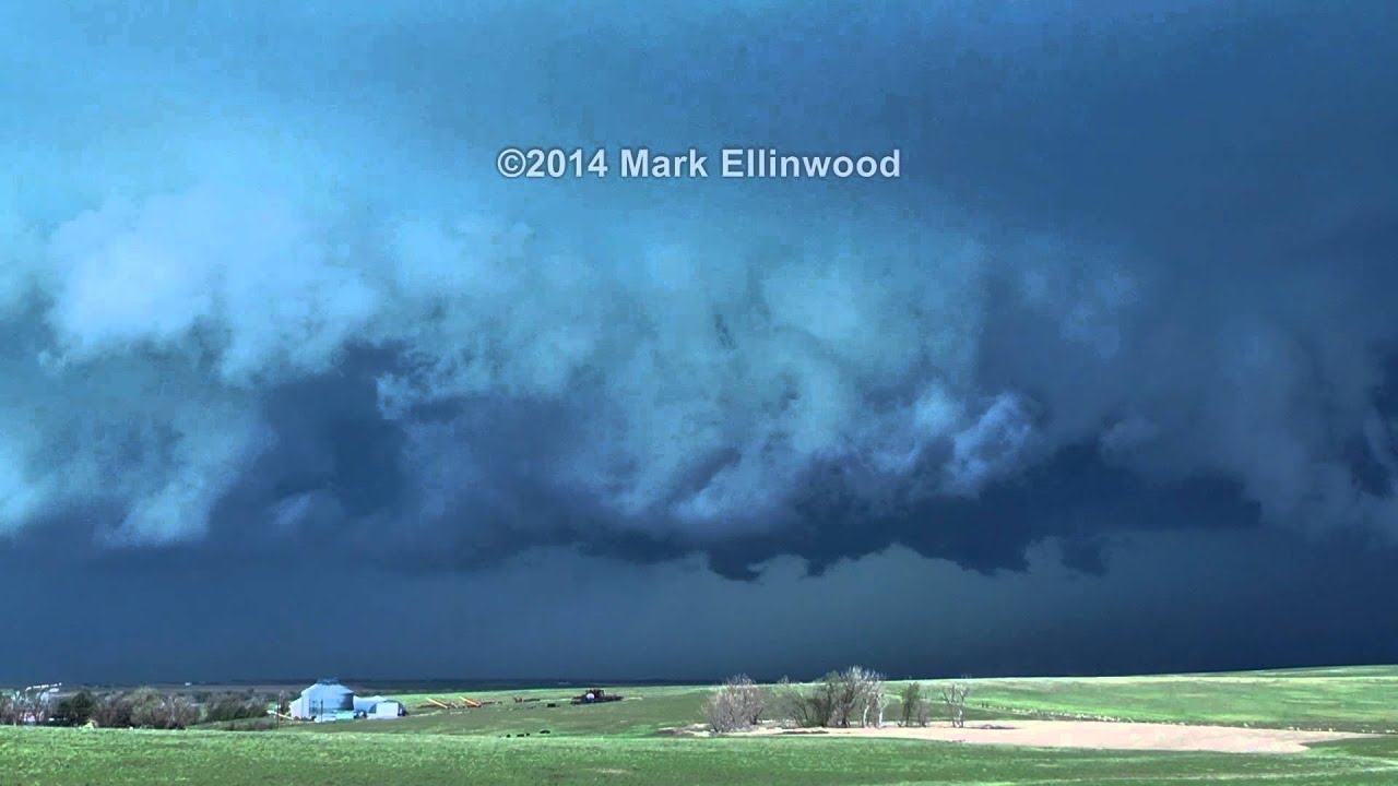 Tornadic Supercell near Denver, CO May 21, 2014 - YouTube