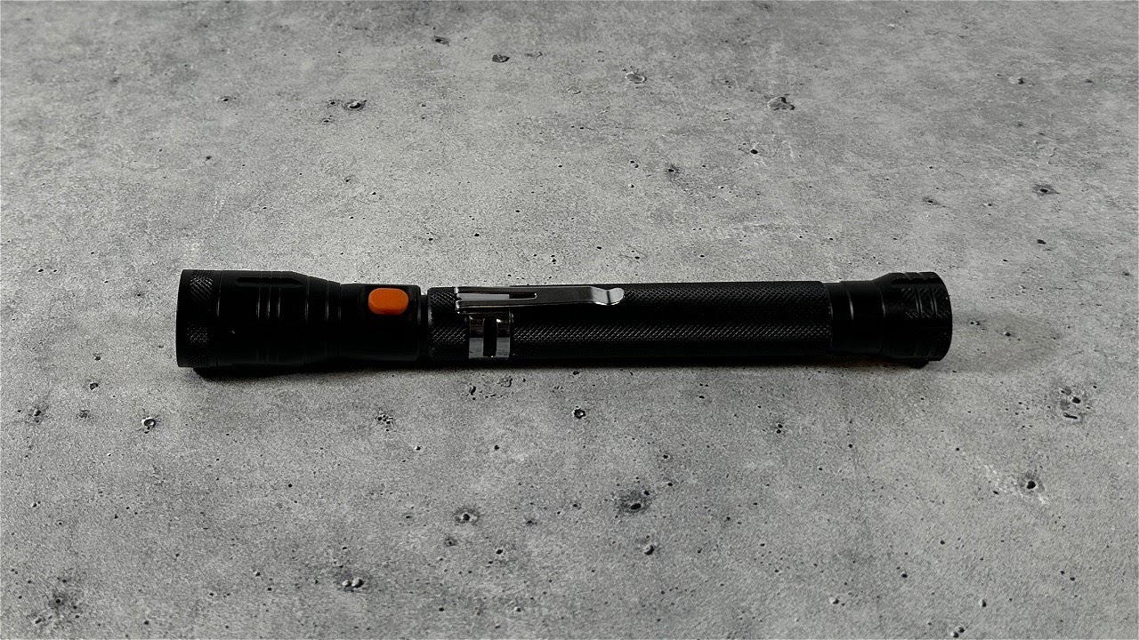 Lenski LED Flashlight and Magnetic Pickup Tool - YouTube