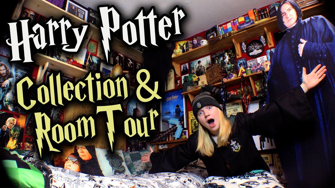 Biggest Harry Potter Collection Room Tour YouTube biggest-harry-potter-collection-room-tour-youtube