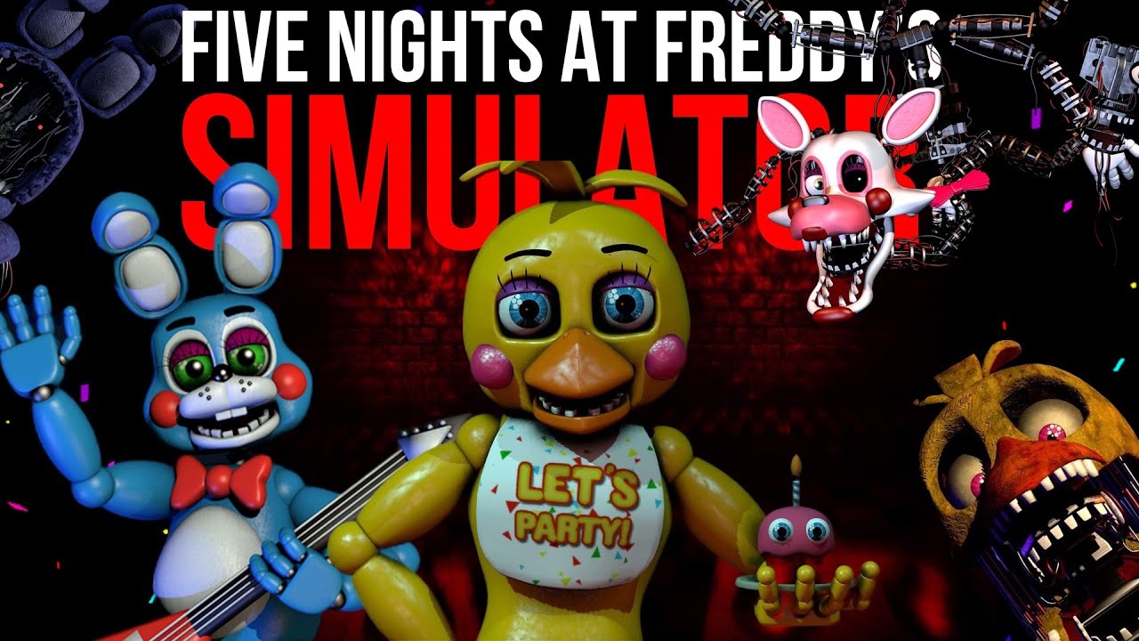 ИГРАЮ ЗА АНИМАТРОНИКОВ ИЗ ФНАФ 2 FNAF Simulator | #2 - YouTube