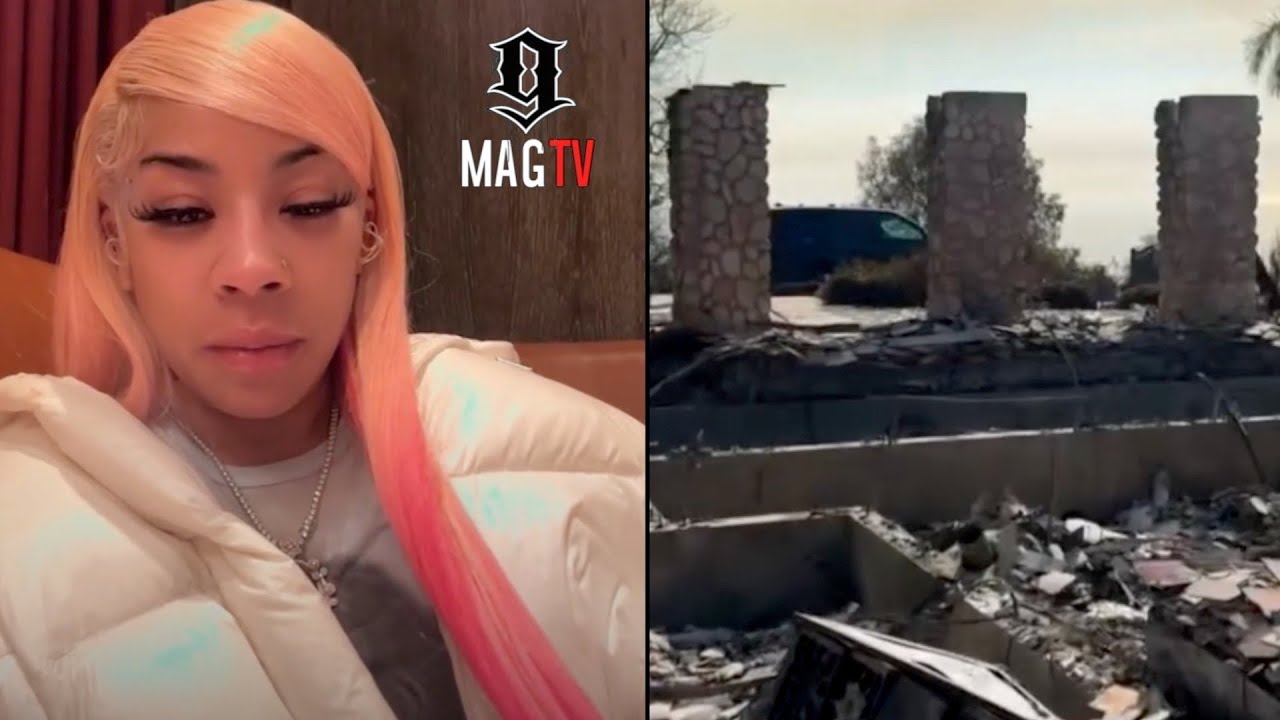 Keyshia Cole Speaks About Losing Her Home To The Wildfires On Live For ...