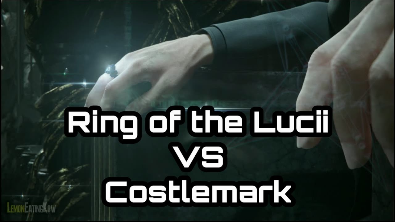 Final Fantasy XV - Ring of Lucii VS Costlemark Tower Menace - YouTube