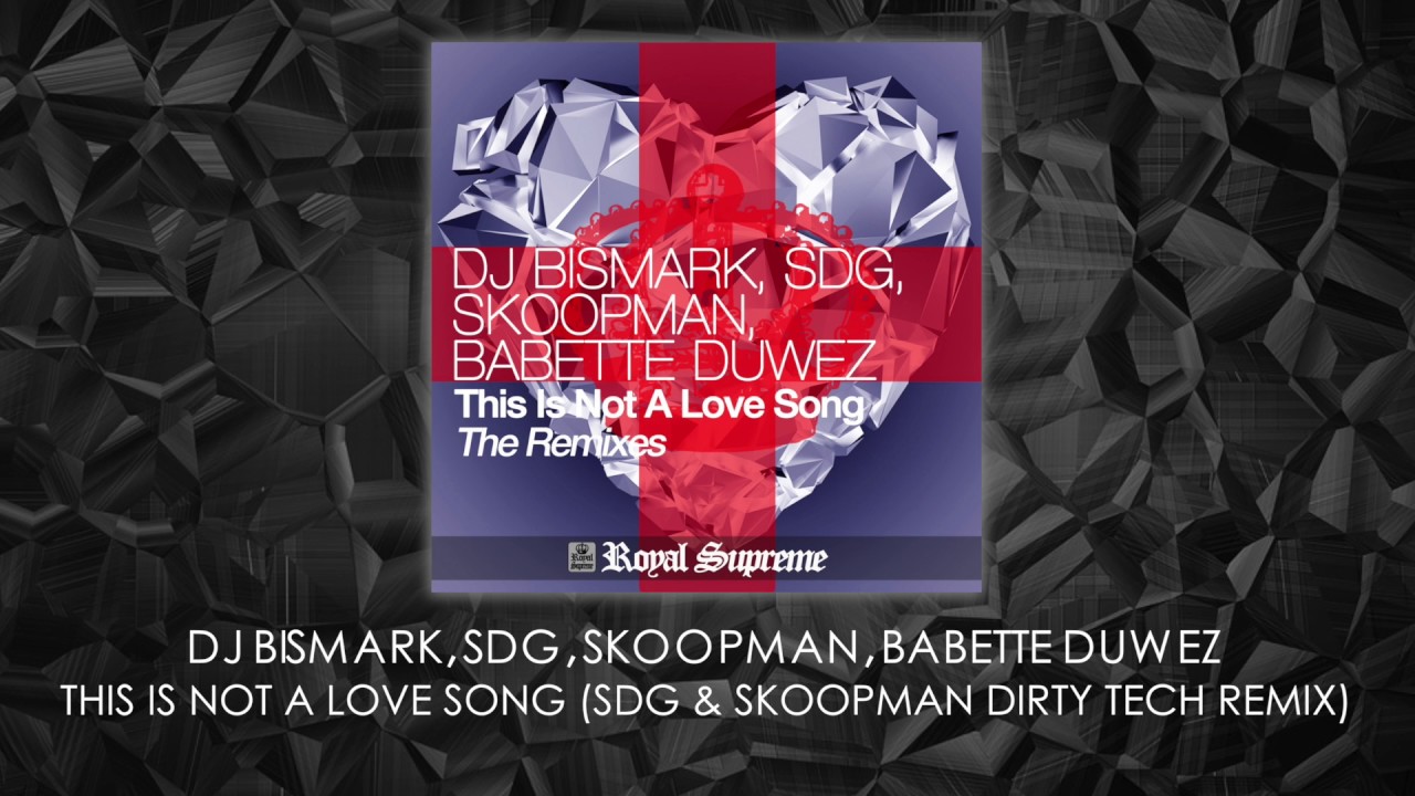 DJ Bismark, SDG, Skoopman, B. Duwez - This Is Not A Love Song (SDG vs ...