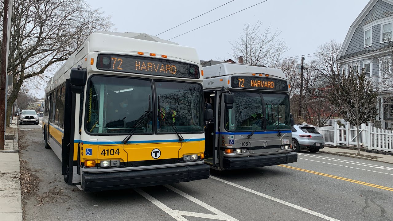 Last Trolley bus on the 72 (MBTA DMA Ride) 2-19-22 - YouTube