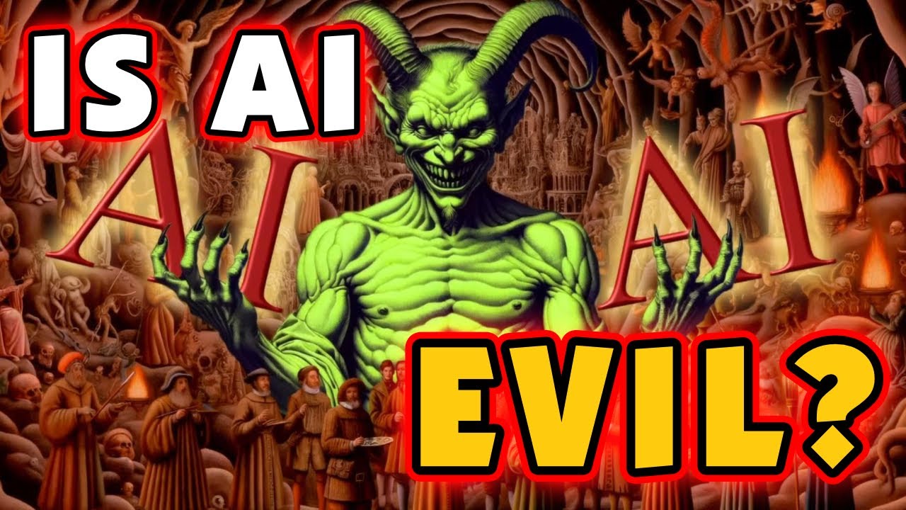 Evil AI Image Generation - YouTube
