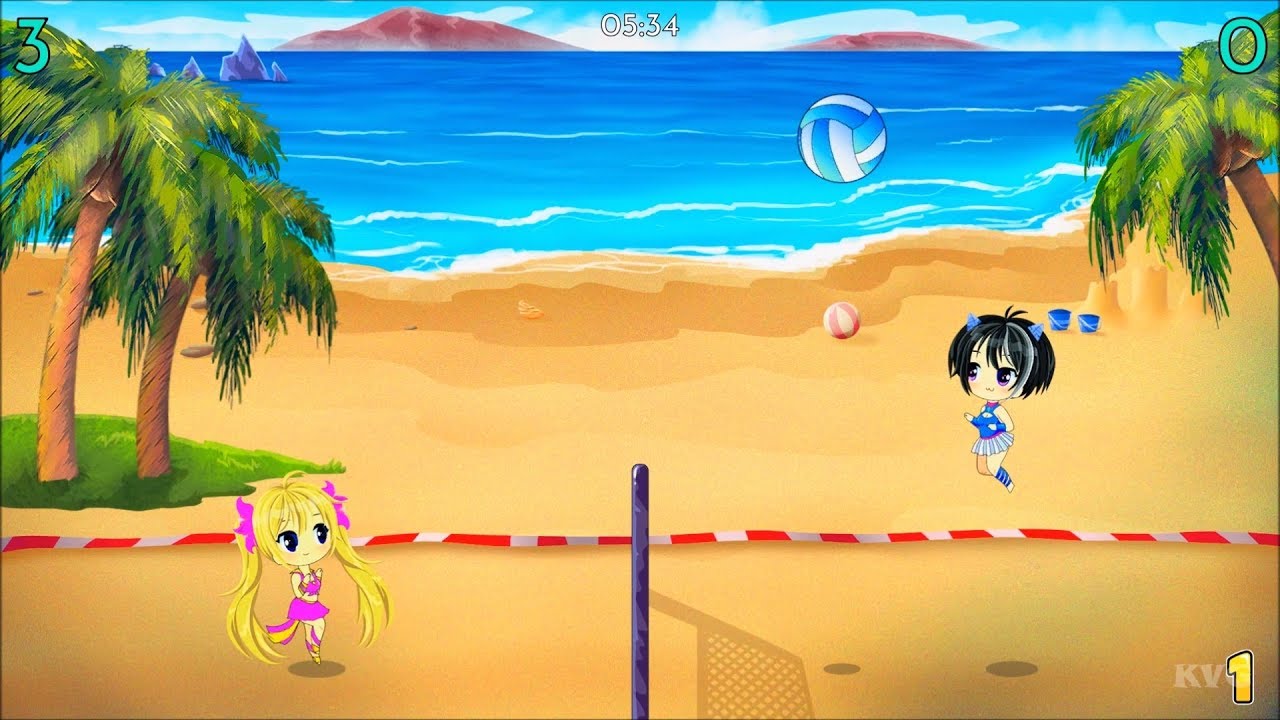 Chibi Volleyball Gameplay (PC HD) [1080p60FPS] - YouTube