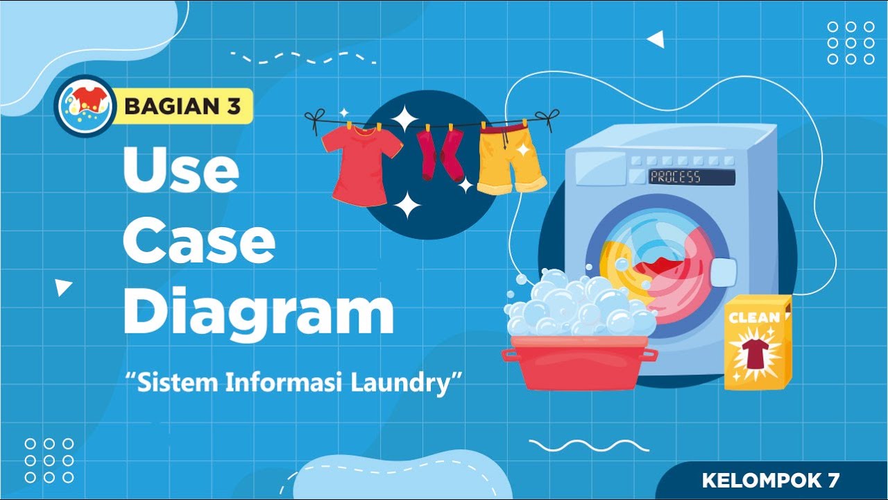 Penjelasan Use Case Diagram Sistem Informasi Laundry - YouTube