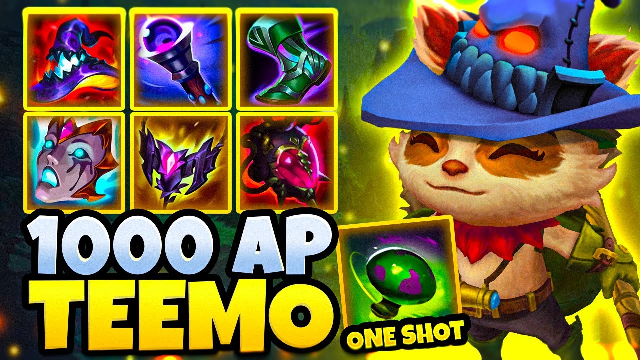MAX AP Teemo is the most FUN build in League of Legends. - YouTube