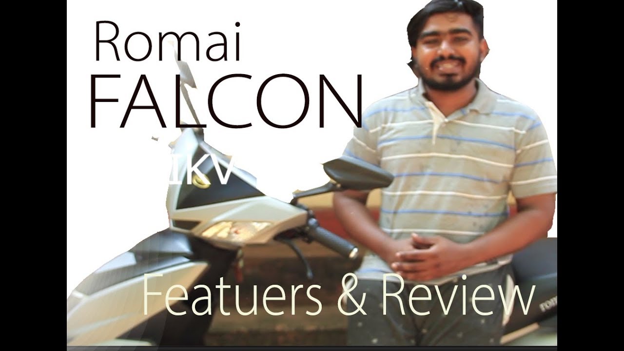 ELECTRIC SCOOTER Romai Falcon Electric Scooter Review & Features ...