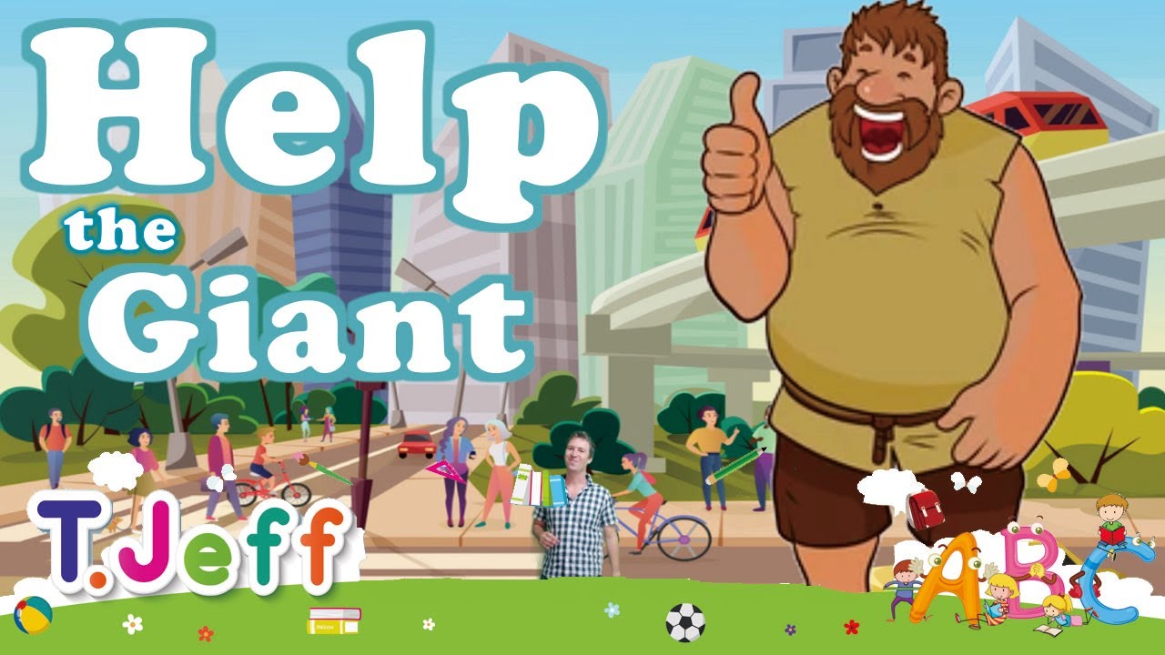 Help the giant learn English. 幫助巨人學習英語。#english #esl #學英文 #學英語小孩 ...
