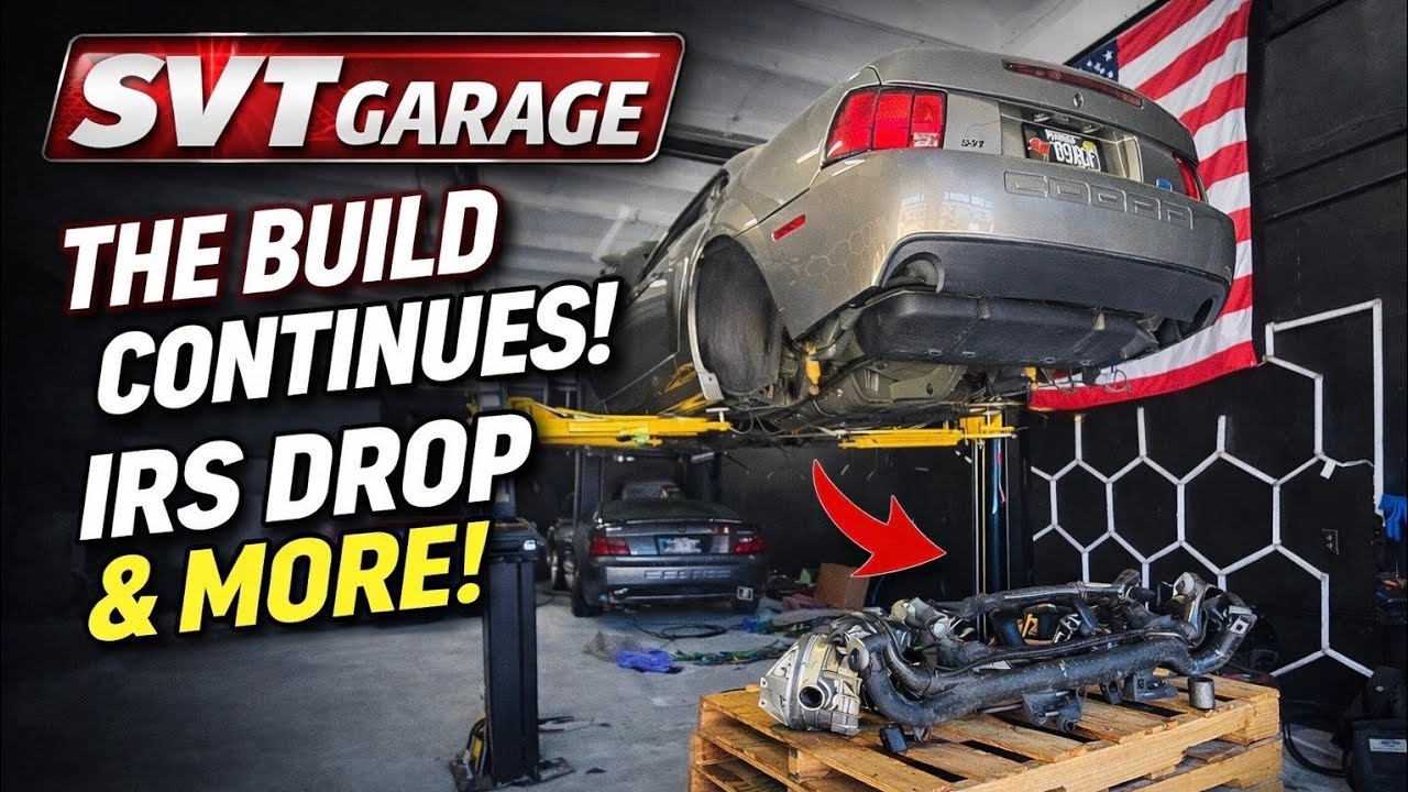 2003 SVT Cobra IRS Overhaul! Full Tilt Boogie Kit & Head Cooling Mod ...