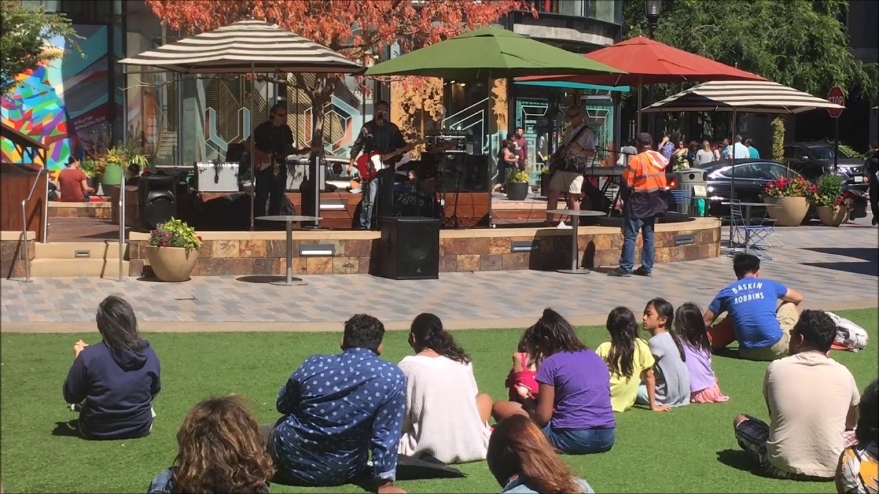 The Good Company Band plays Rock this Town - YouTube
