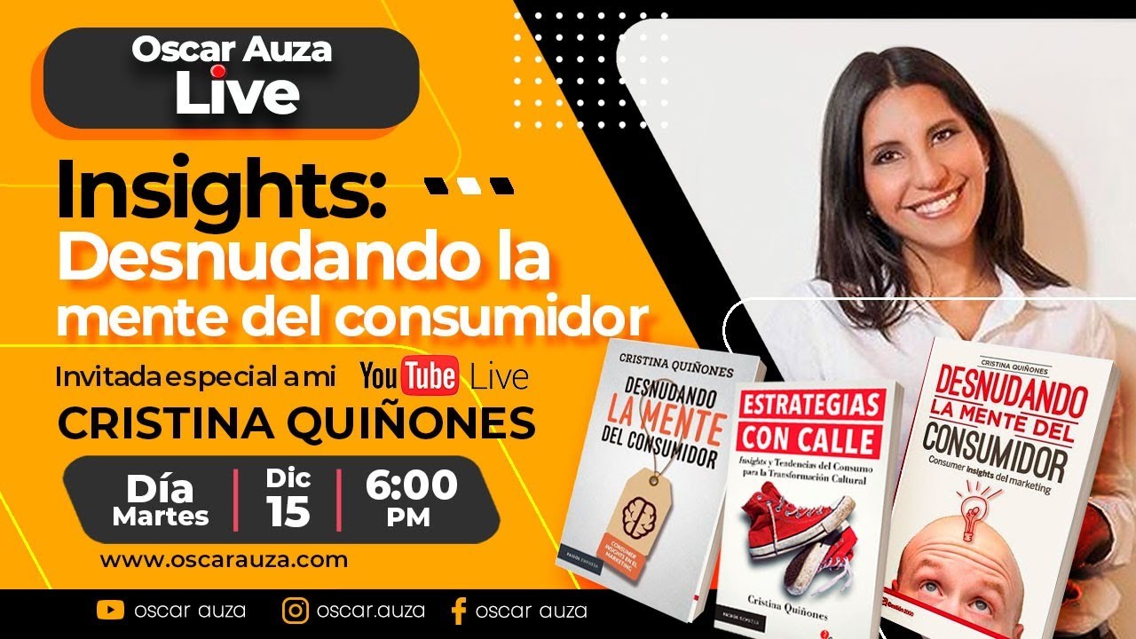 Insights: Desnudando la mente 🧠 del consumidor - Cristina Quiñones 🙋 ...