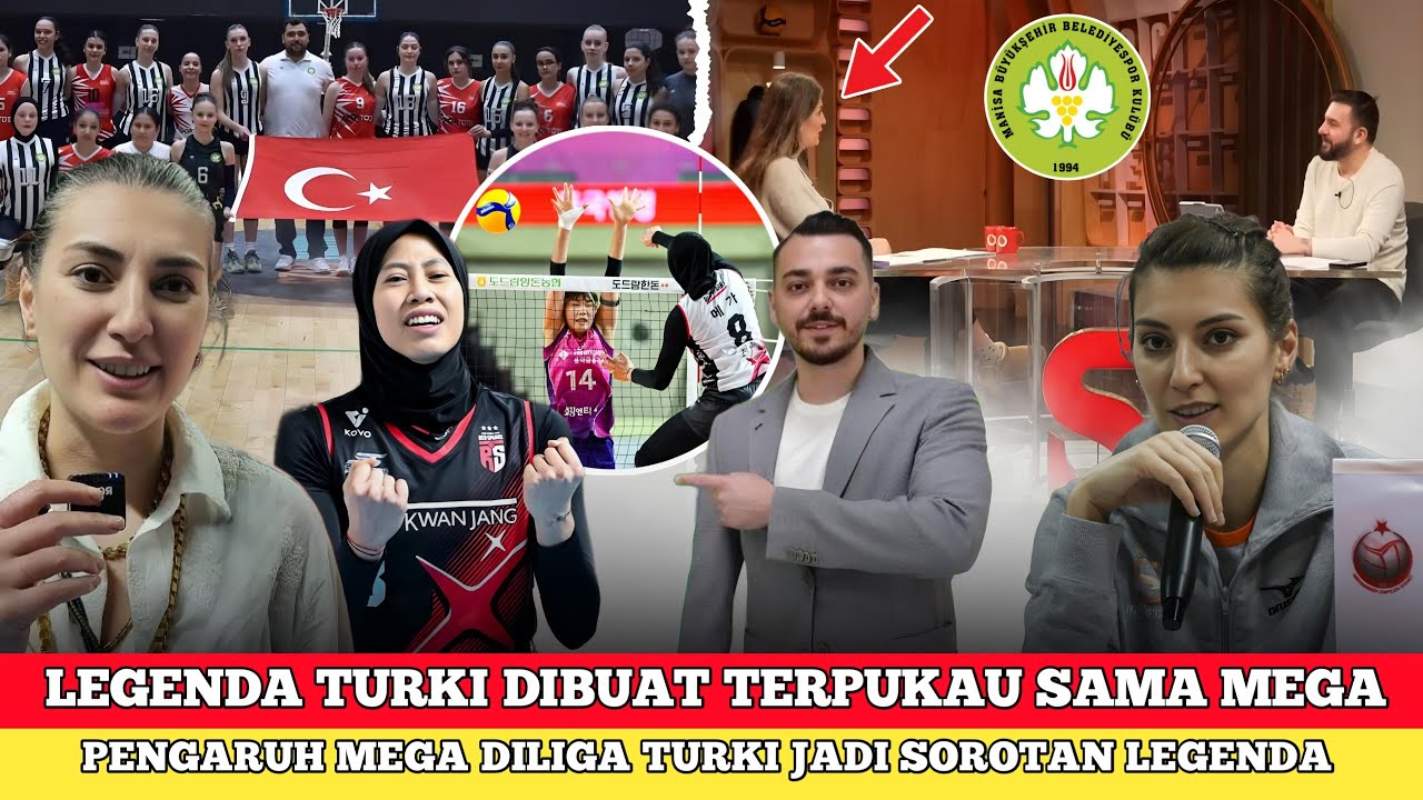 🔴VIRAL DITURKI‼️kepindahan mega ke turki jadi buah bibir para legenda ...