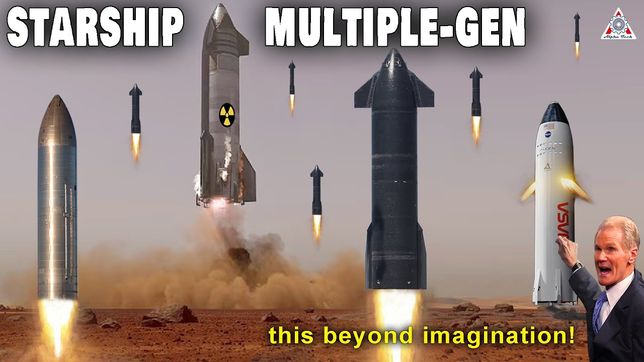 SpaceX revealed Multiple Gen-Starship shocked the whole of NASA's ...