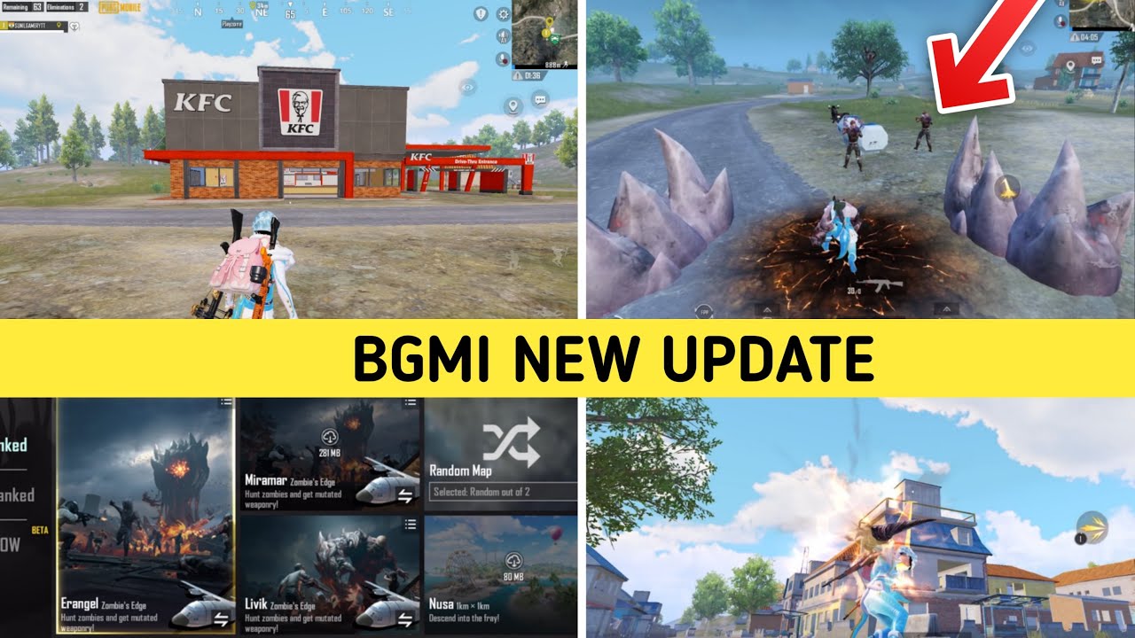 BGMI NEW UPDATE IS HERE || NEW UPDATE 2.8 ALL FEATURES BGMI - YouTube