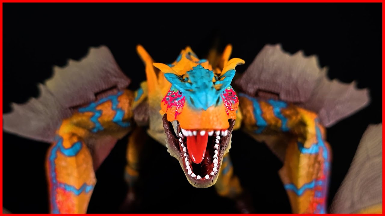 S.H.MonsterArts Tigrex from 'Monster Hunter Rise' - YouTube
