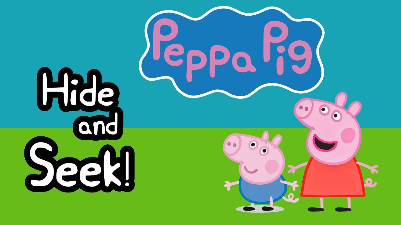 Peppa Pig | Hide and Seek | Fun Games | Young Players - EASY - YouTube