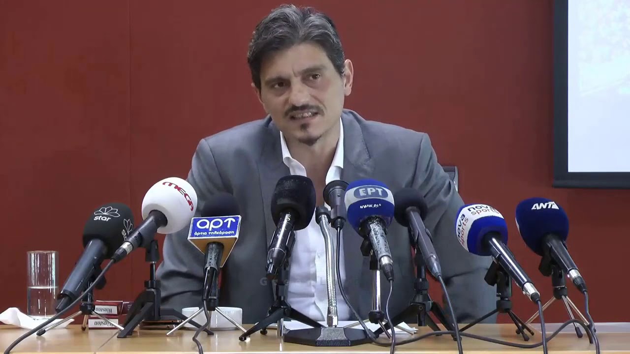 Ολόκληρη η Συνέντευξη Τύπου του Δημήτρη Γιαννακόπουλου - YouTube