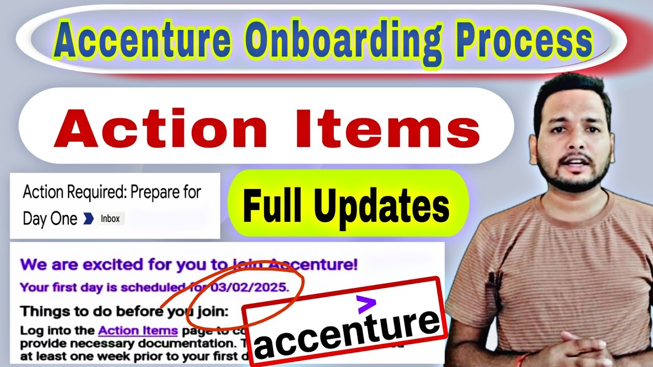ACCENTURE ACTION ITEMS LATEST UPDATE | MANDATORY DOCUMENTS FOR DAY ONE ...