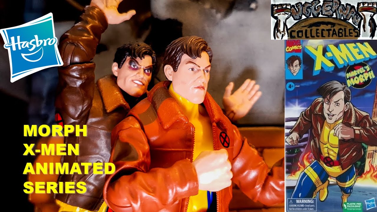 Hasbro Marvel Legends Morph X men Animated Series Action Figure Review - YouTube