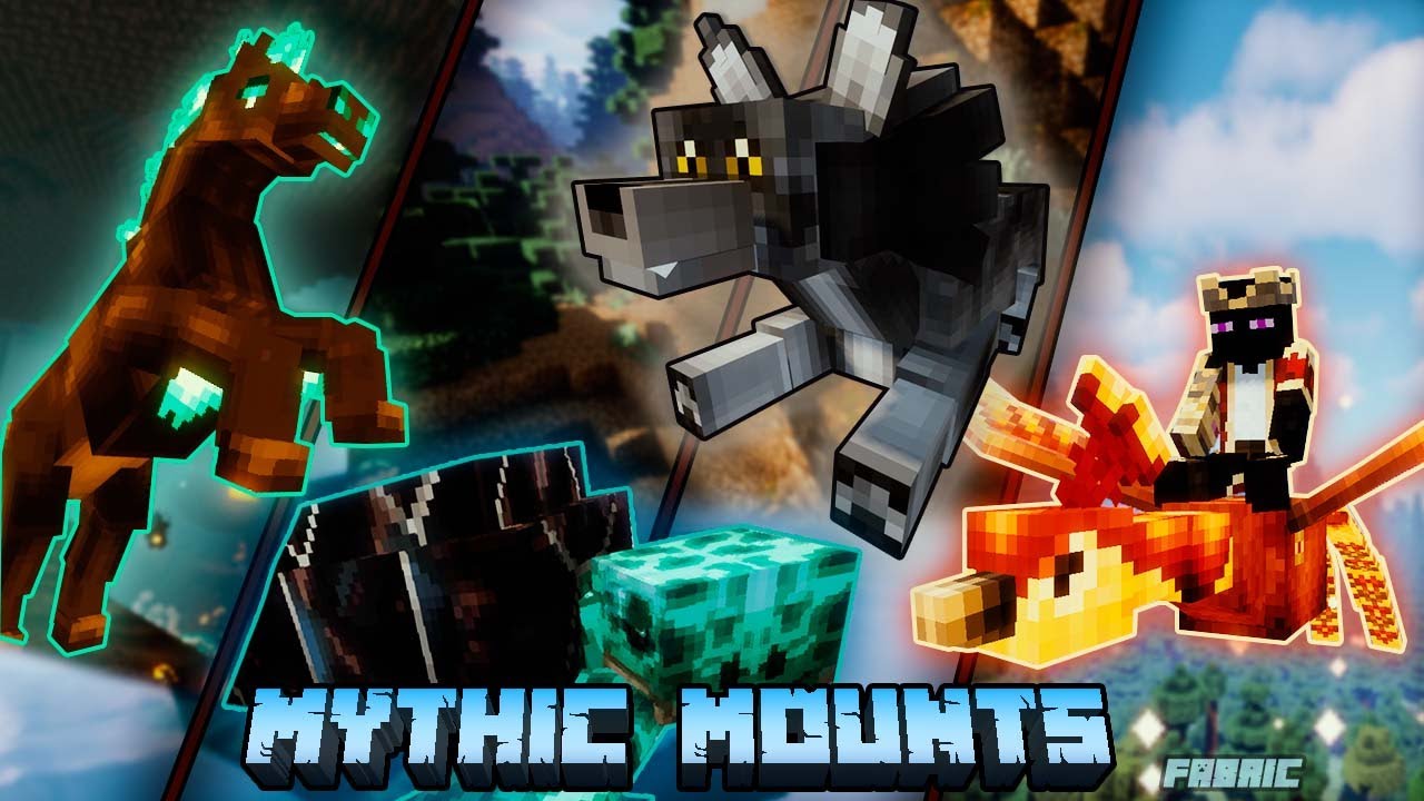Mythic Mounts | Un Mod de monturas | Minecraft Review 1.18.2/1.16.5 ...