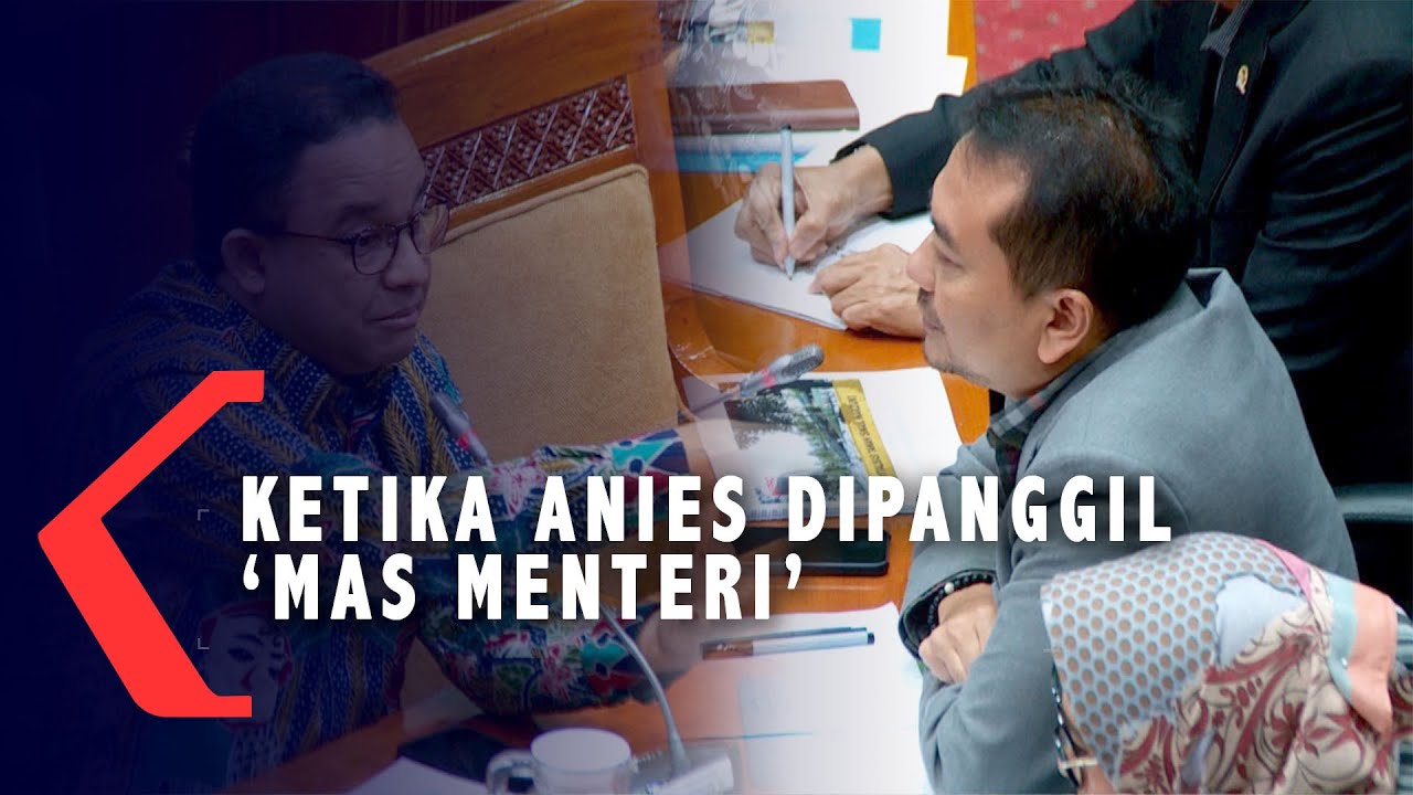 Ketika Anies Baswedan Dipanggil 'Mas Menteri'... - YouTube