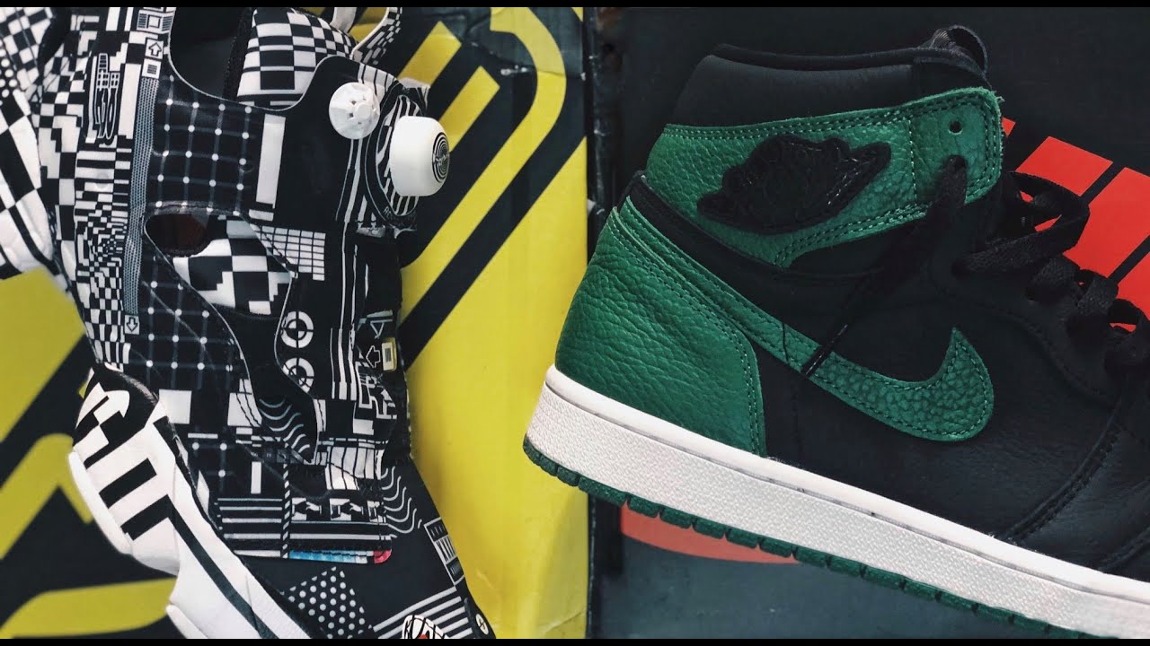 Weekend Sneaker Pick Ups - Kenzo Minami Instapump, Jordan 1 Pine Green ...