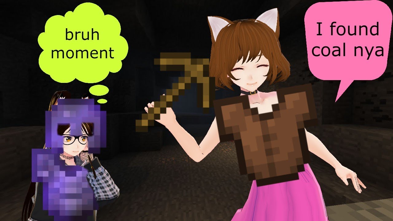 Faye teaches me how to play Minecraft (Stream Highlights) - YouTube