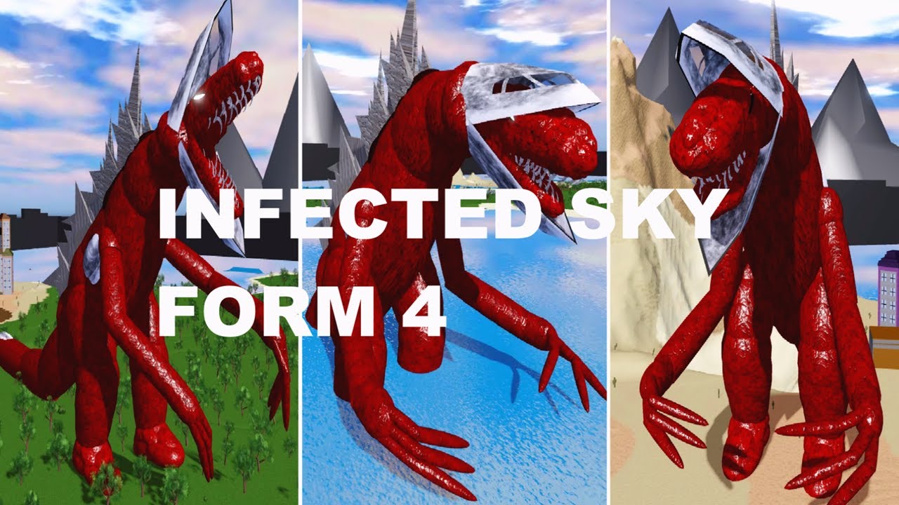 How to get INFECTED SKY FORM 4 BADGE + INFECTED SKY MORPH in GIANT UNIVERSE ROLEPLAY [GUR ...