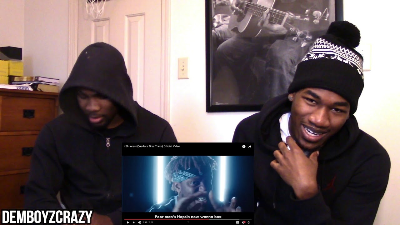 KSI - Ares (Quadeca Diss Track) Official Video Reaction - YouTube